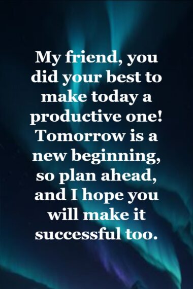 28 Inspirational Good Night Messages for Friends